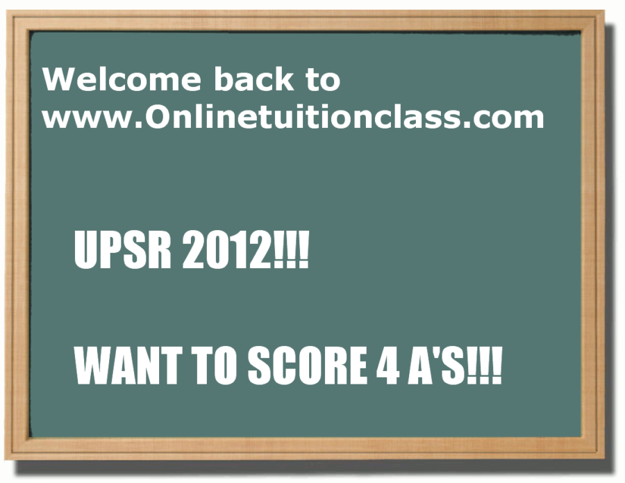 UPSR 2011 Result – Online Tuition Class Malaysia – IGCSE, SPM, SAT